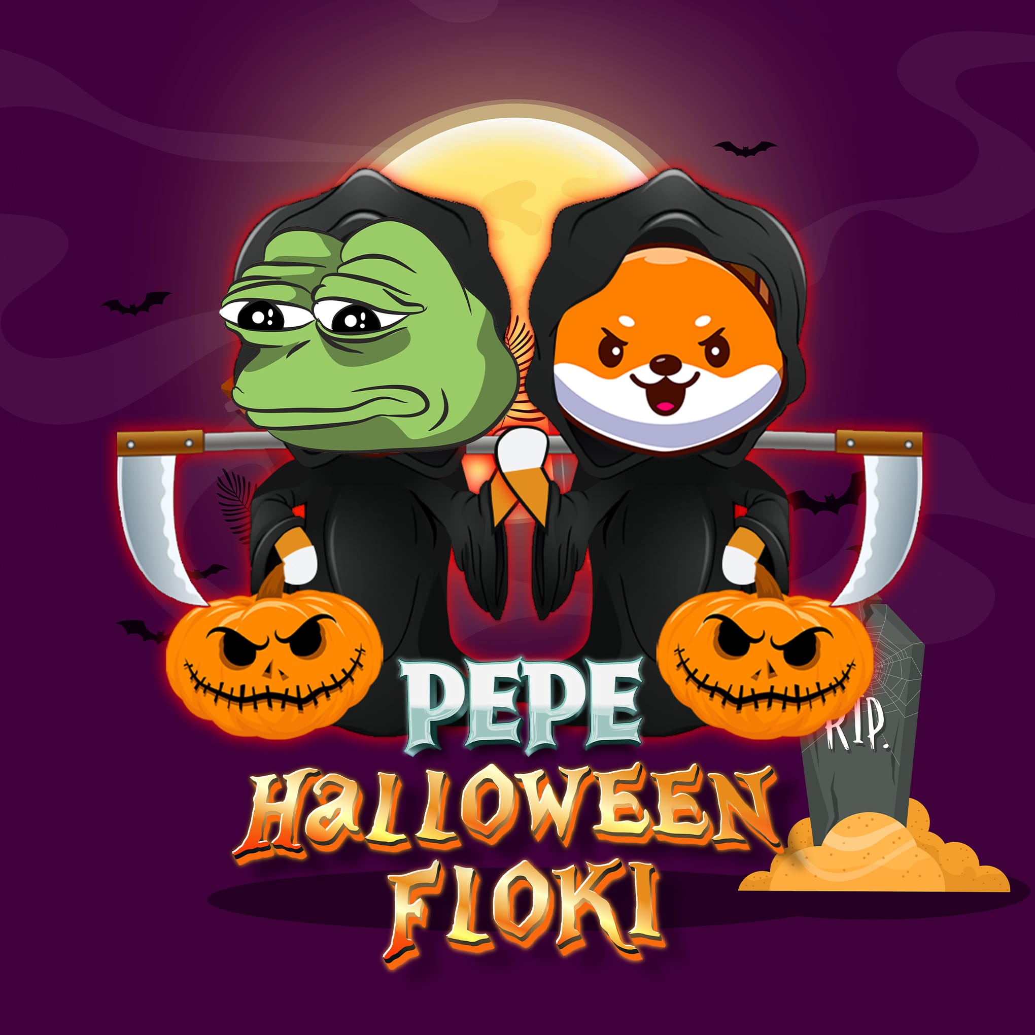 Pepe Halloween Floki fairlaunch - How to buy Pepe Halloween Floki